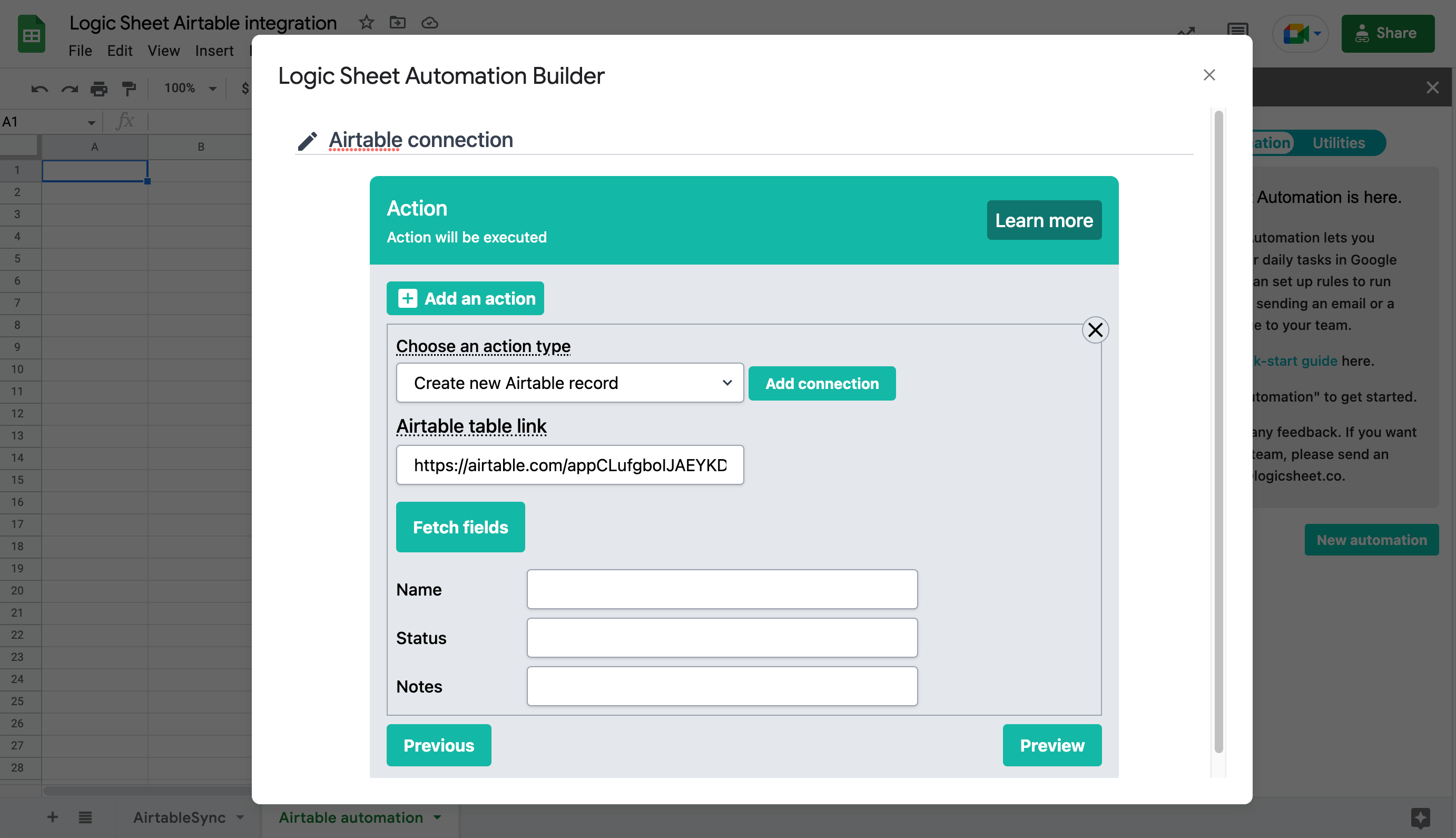 How to connect Google Sheets to MySQL databases, using formulas | Logic Sheet Blog