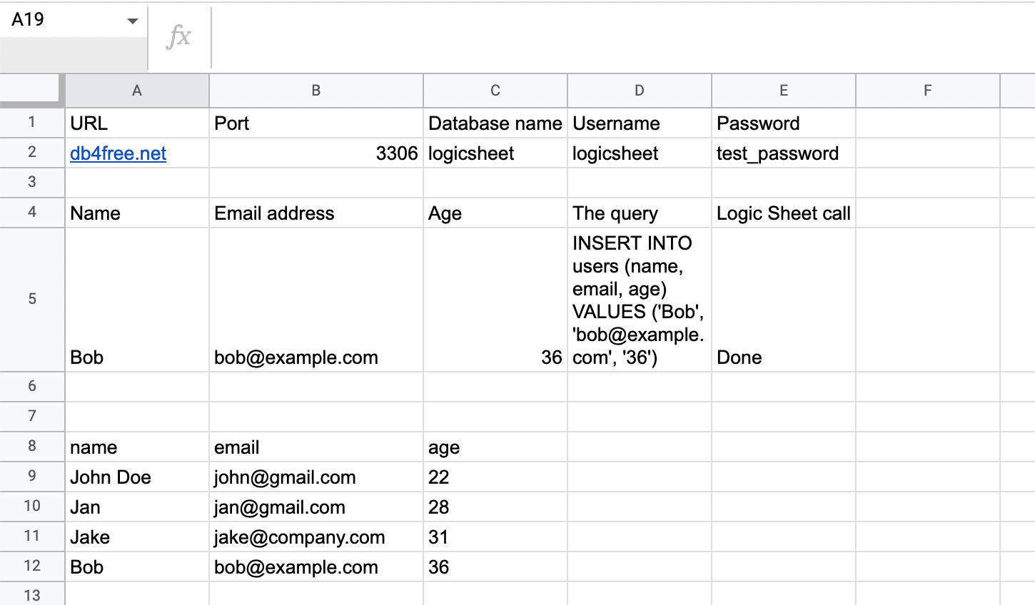 MySQL - Logic Sheet Help Center