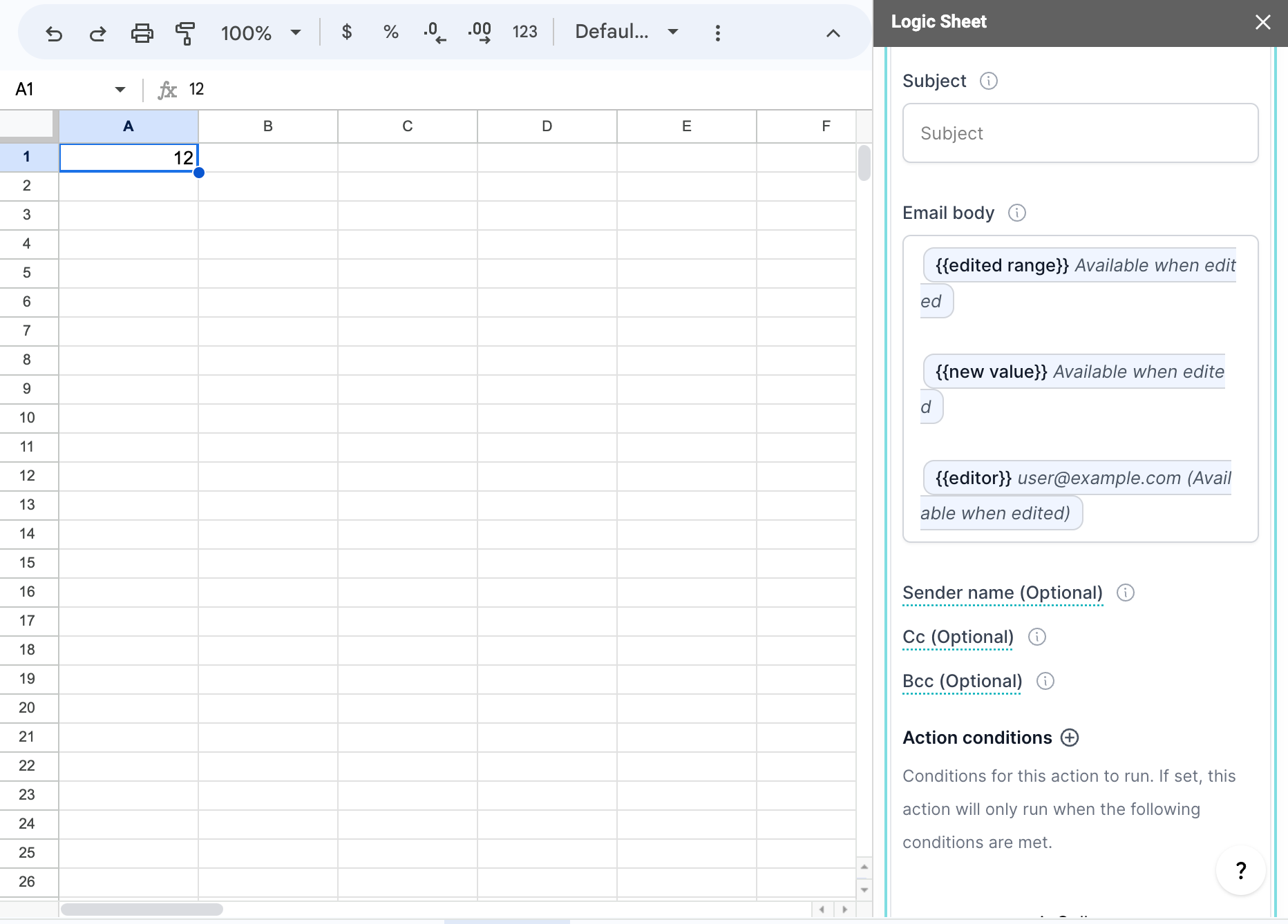 The ultimate guide to merge tags in Logic Sheet - How to use dynamic data in your Google Sheets ...