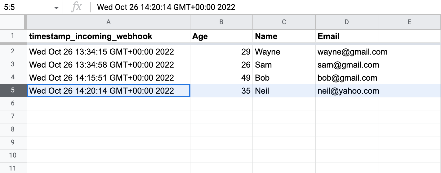 How to turn your Google Sheets into a webhook without code | Logic Sheet Blog